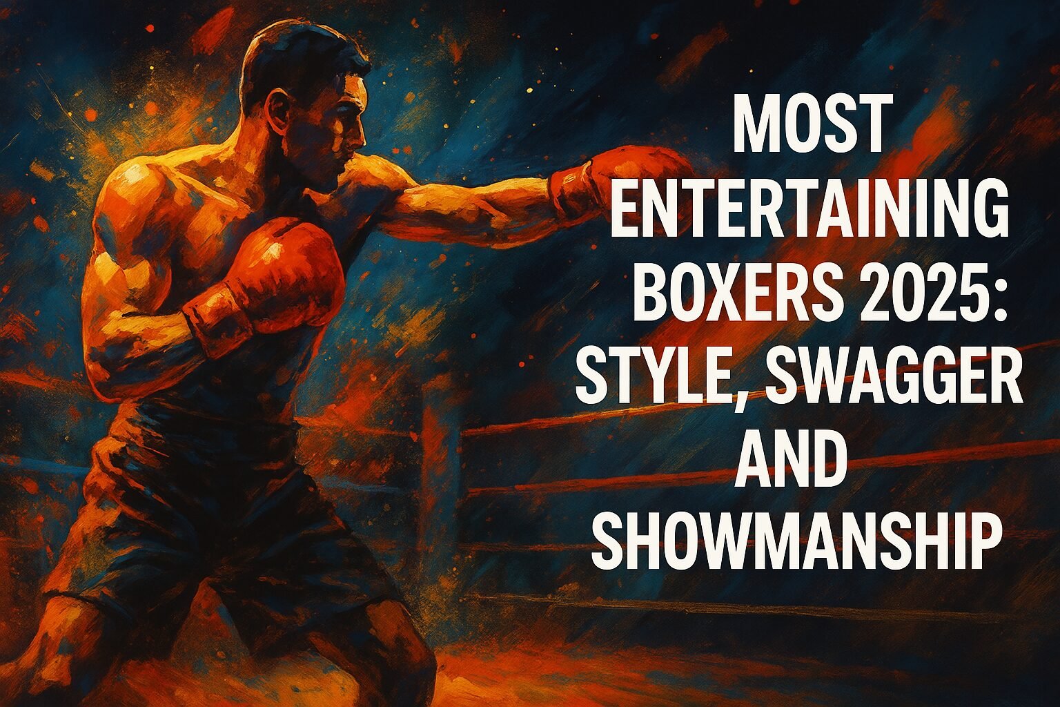 Most Entertaining Boxers 2025: Style, Swagger, and Showmanship