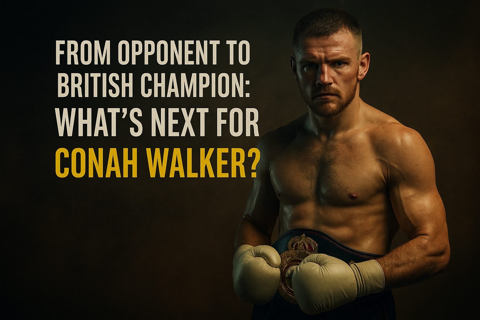 Conah Walker Next Fight: What Comes After His British Title Win?